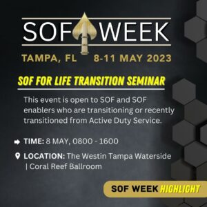 SOF Week SITREP